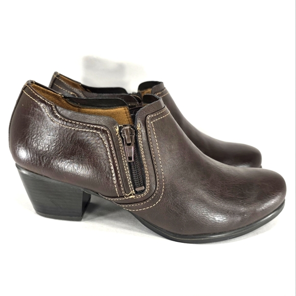 Natural Soul | Shoes | Natural Soul New Kasta Brown Vegan Leather ...